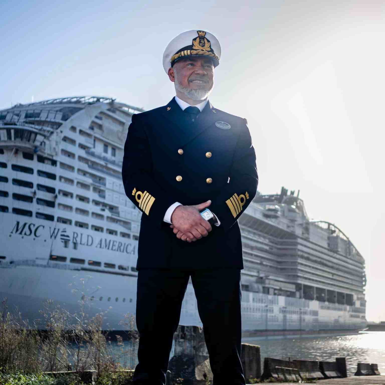 Kapitänsrundgang auf der MSC World America: Einblick in den Bau