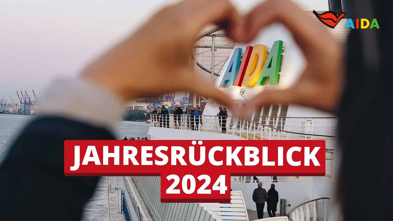 AIDA Jahresrückblick 2024: Die schönsten Momente des Jahres