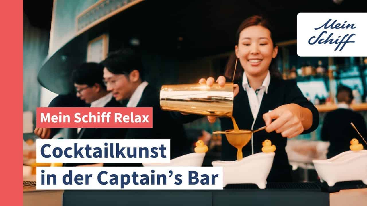 Mein Schiff Relax Bars: Cocktail-Kreationen erleben
